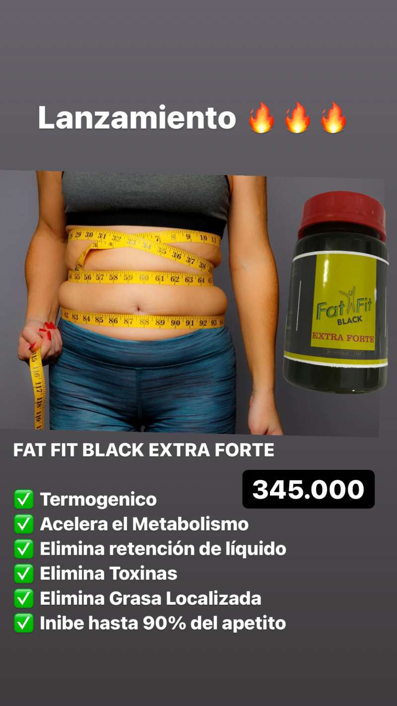 Fat Fit black extra forte . Pagá seguro con Pagopar - Pagopar.com