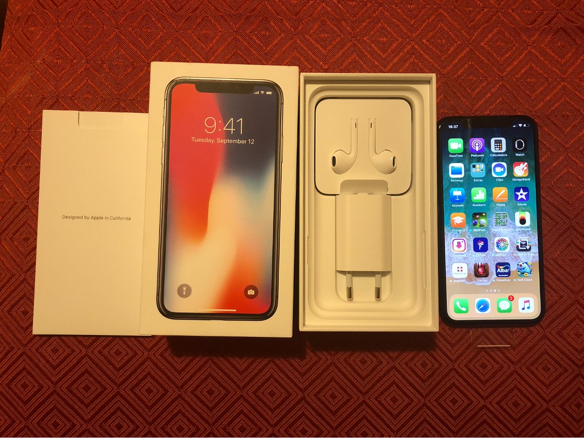 Iphone x usado en caja pocos días de uso. Pagá seguro con Pagopar ...
